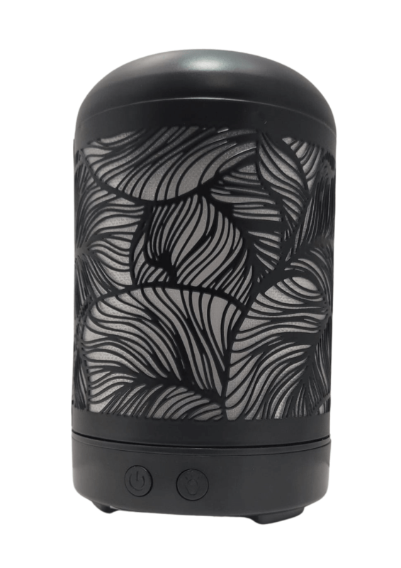 Aroma Diffuser - Leaves Design Color Changing Essential Oil Diffuser ...